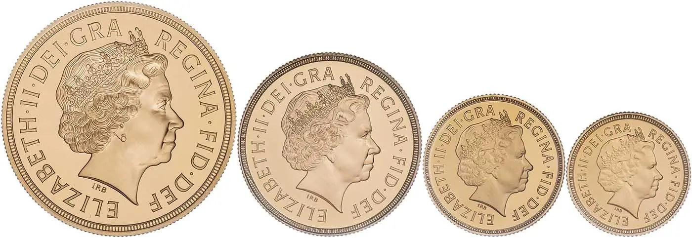 1887 - 2002 Gold Proof QEII Golden Jubilee 8 Coins | Chards