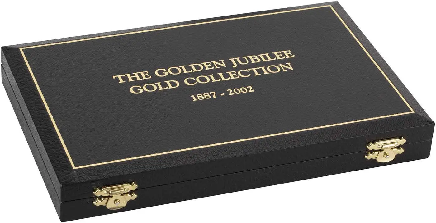 1887 - 2002 Gold Proof QEII Golden Jubilee 8 Coins | Chards
