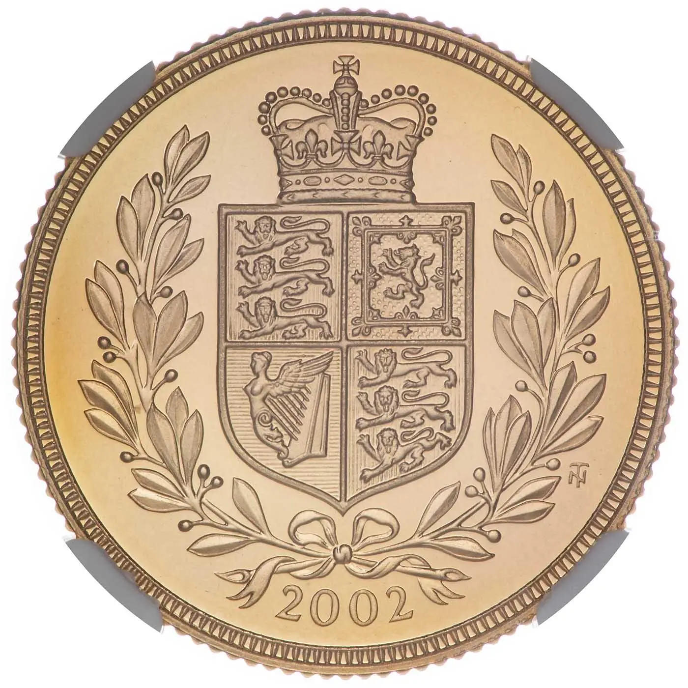 Gold Proof 2002 Sovereign - PF 70 | Chards - £875.00