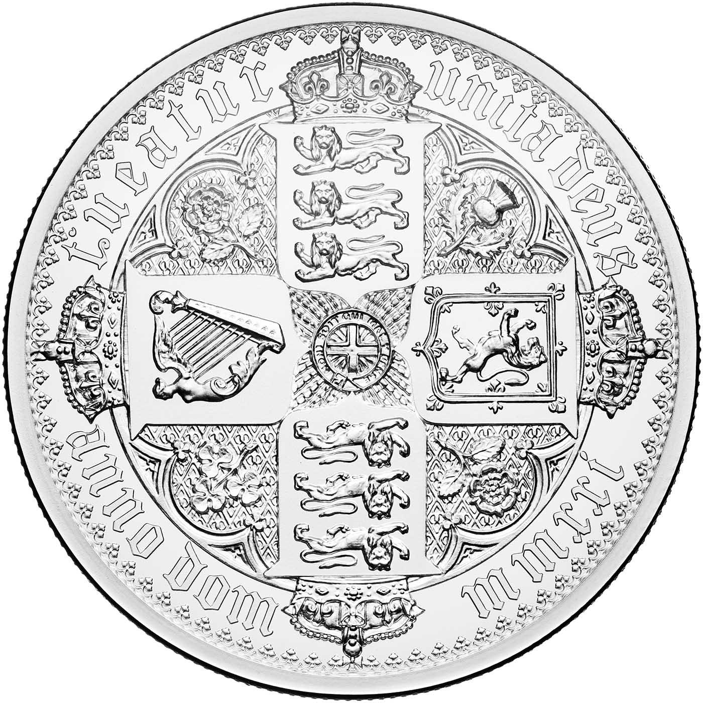 2021 Great Engravers Gothic Crown 2 oz Silver Coin | Chards