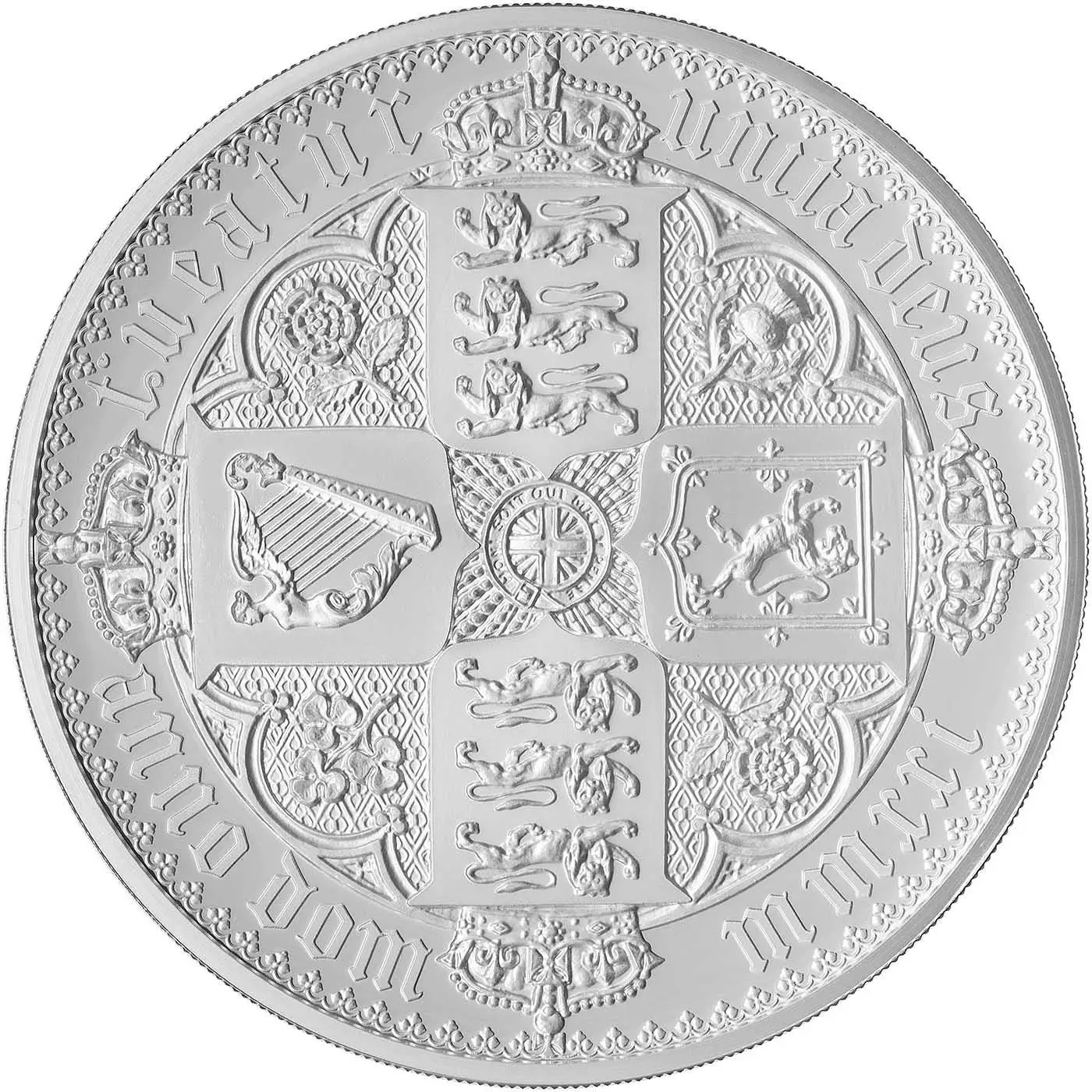 2021 Great Engravers Gothic Crown 5 oz Silver Coin | Chards