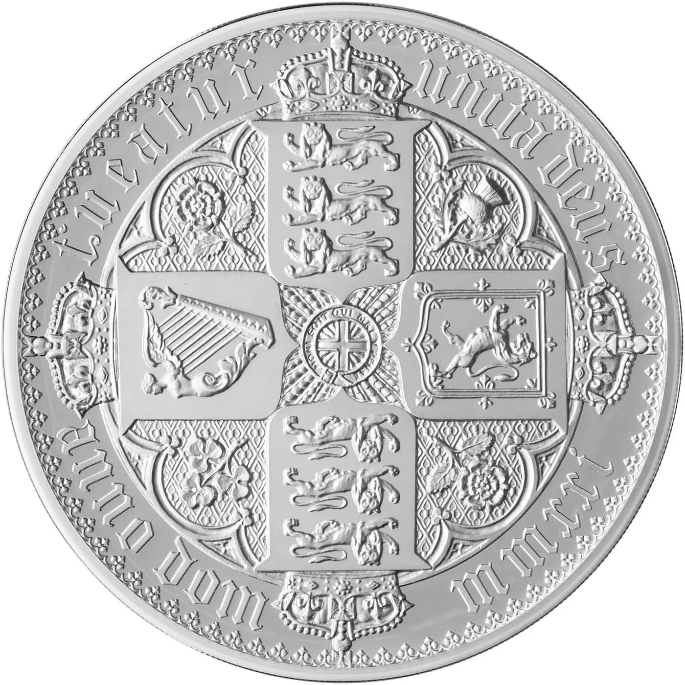 2021 Great Engravers Gothic Crown 1 Kilo Silver Coin |Chards