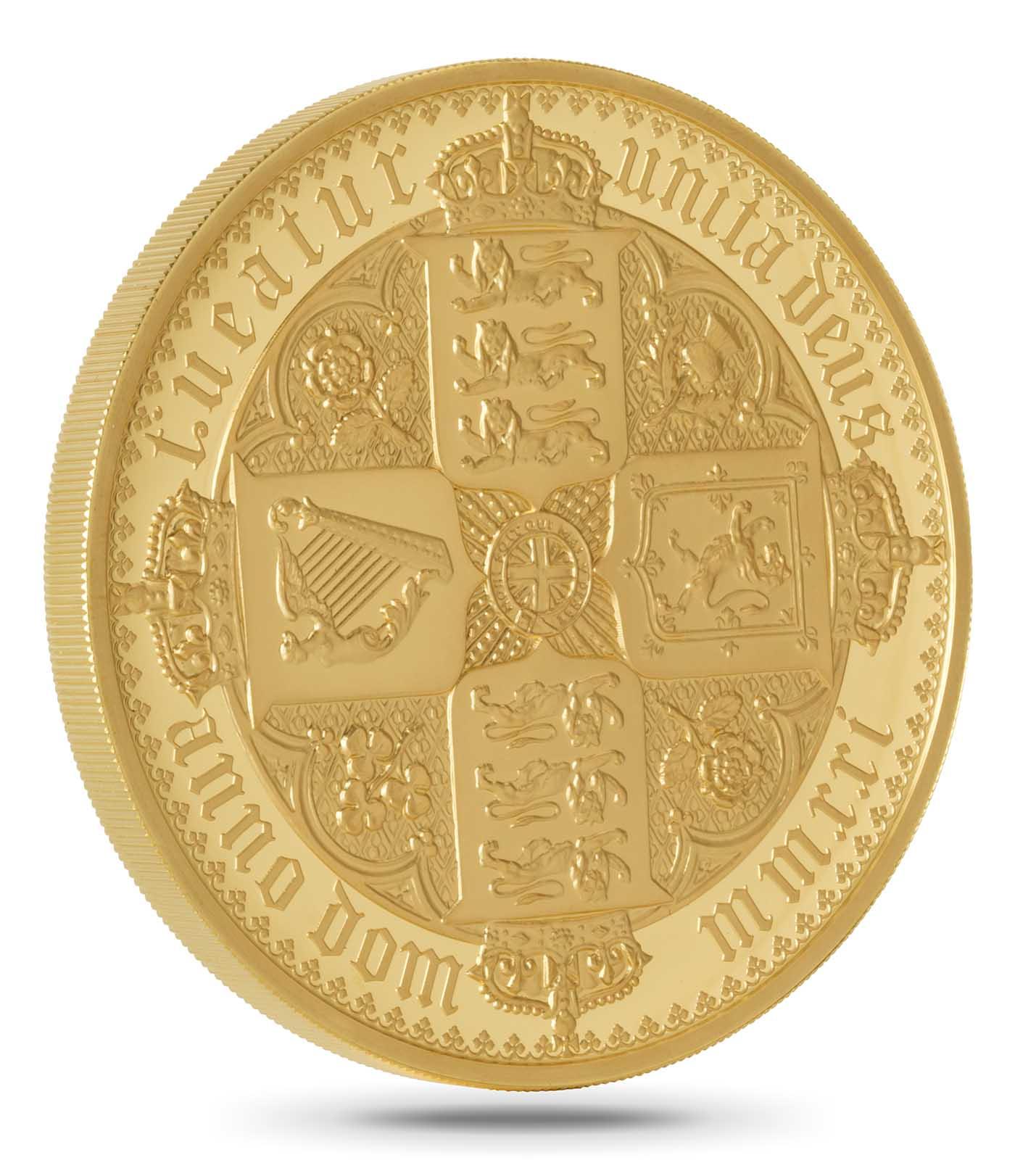 2021 Great Engravers Gothic Crown 10 oz Gold Coin | Chards