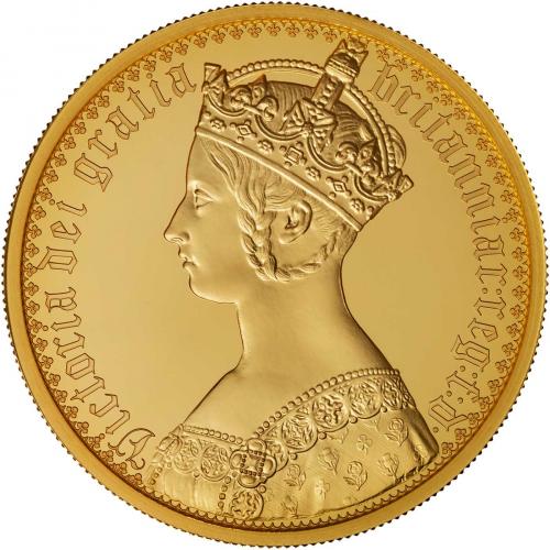 2021 Great Engravers Gothic Crown 2 Ounce Gold Coin | Chards