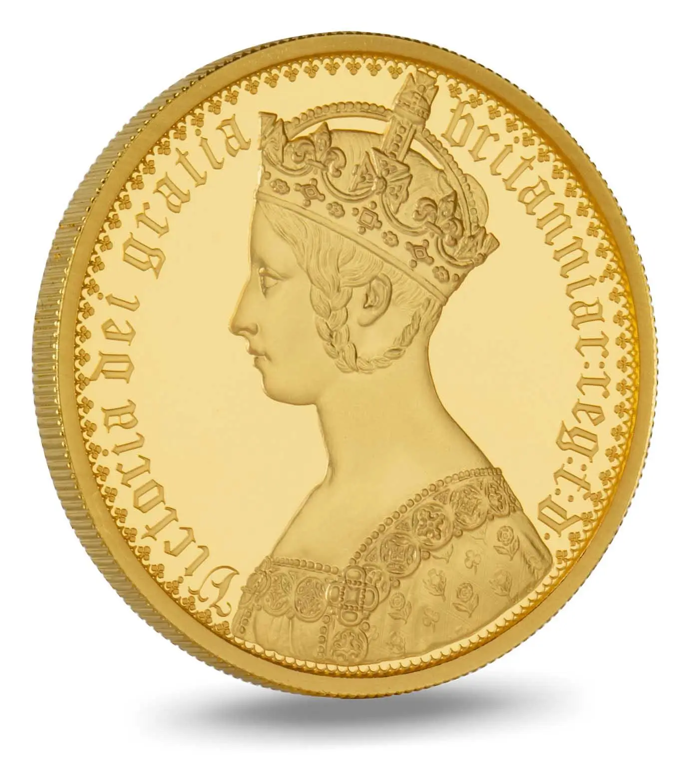 2021 Great Engravers Gothic Crown 2 Ounce Gold Coin | Chards