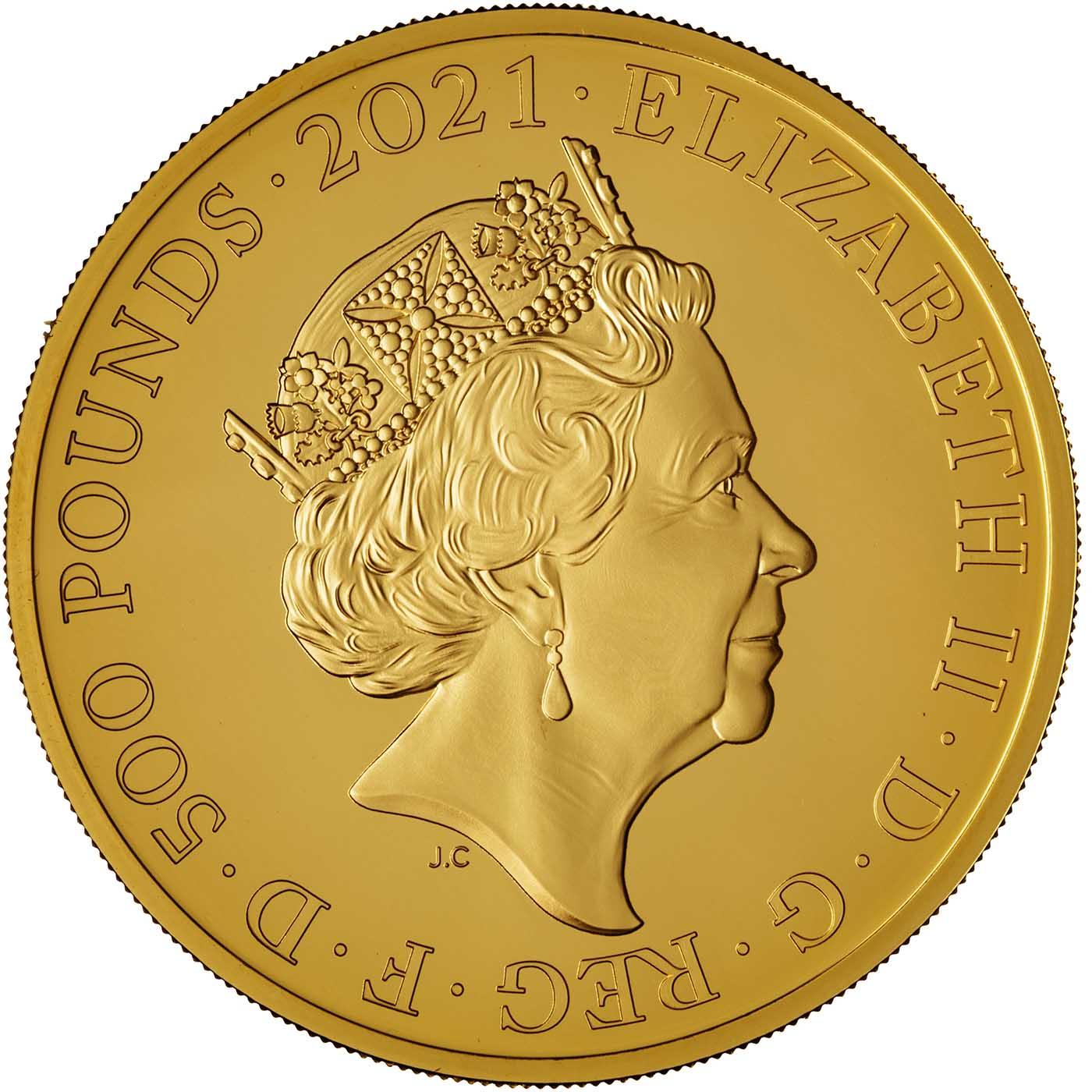 2021 Victoria Portrait Gothic Crown 5oz Gold Coin | Chards