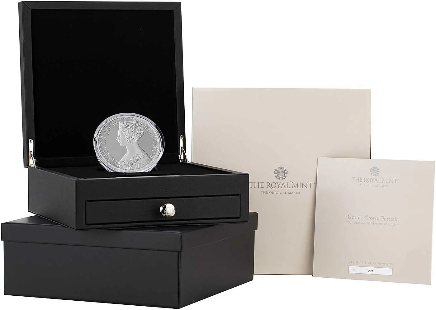 2021 Victoria Portrait Gothic Crown 5oz Silver Coin | Chards