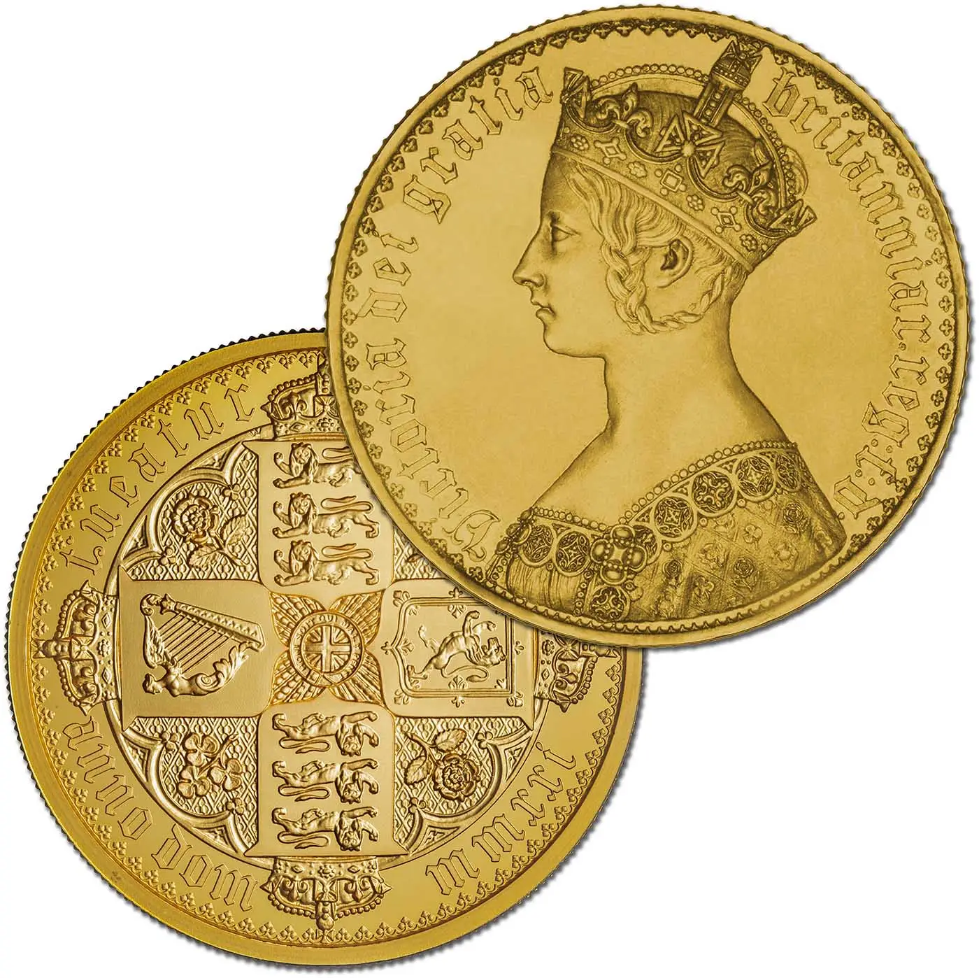 2021 Gothic Crown 5oz Gold Proof 2 Coin Set | Chards