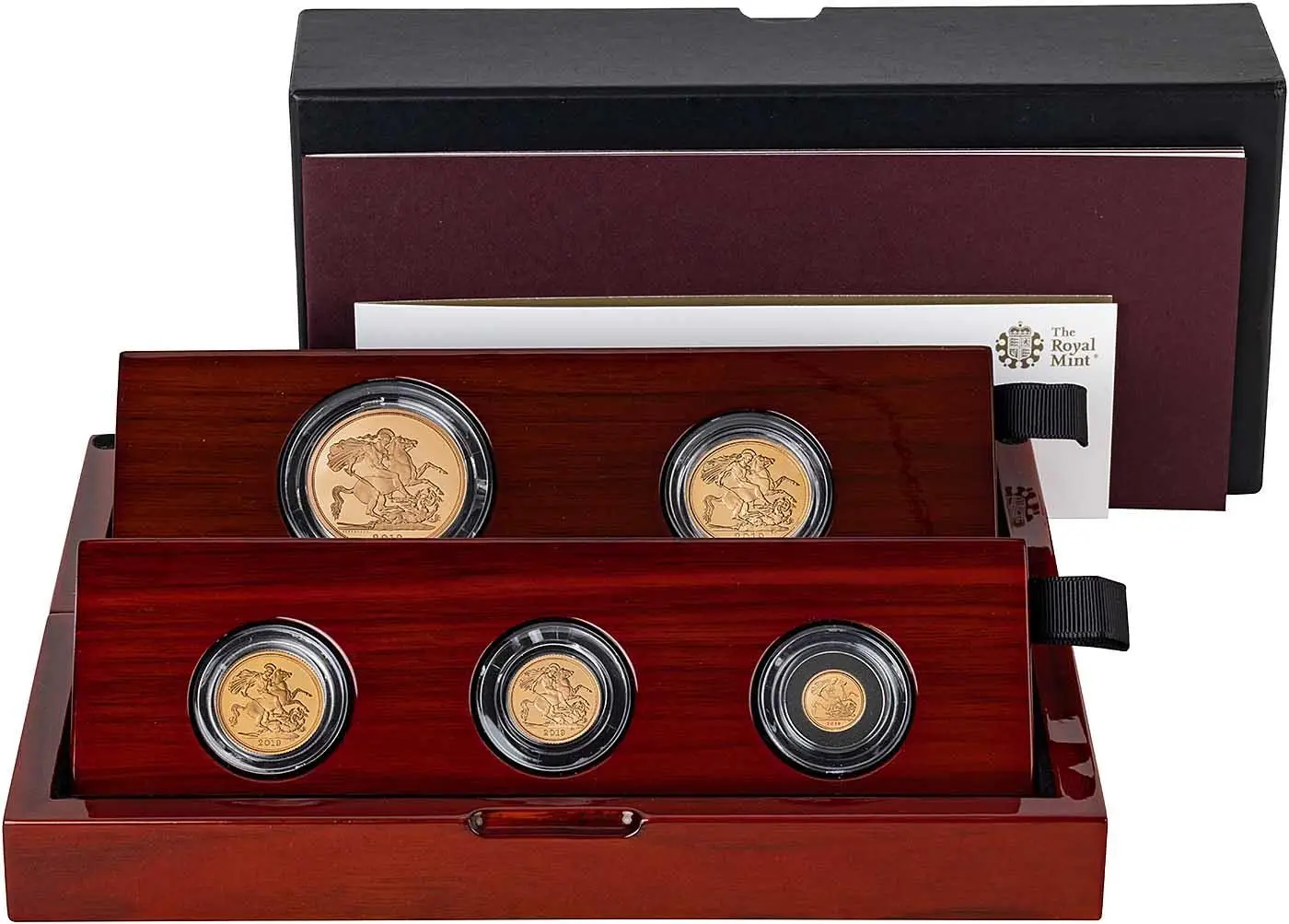 2019 Gold Proof Sovereign Royal Mint - 5 Coins | Chards
