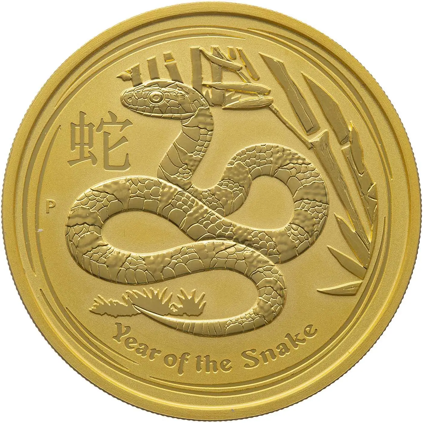 2013 Year of the Snake 2 Ounce Gold Perth Mint Coin | Chards