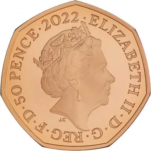 2022 Pride UK Gold Proof 50 Pence Coin | Chards