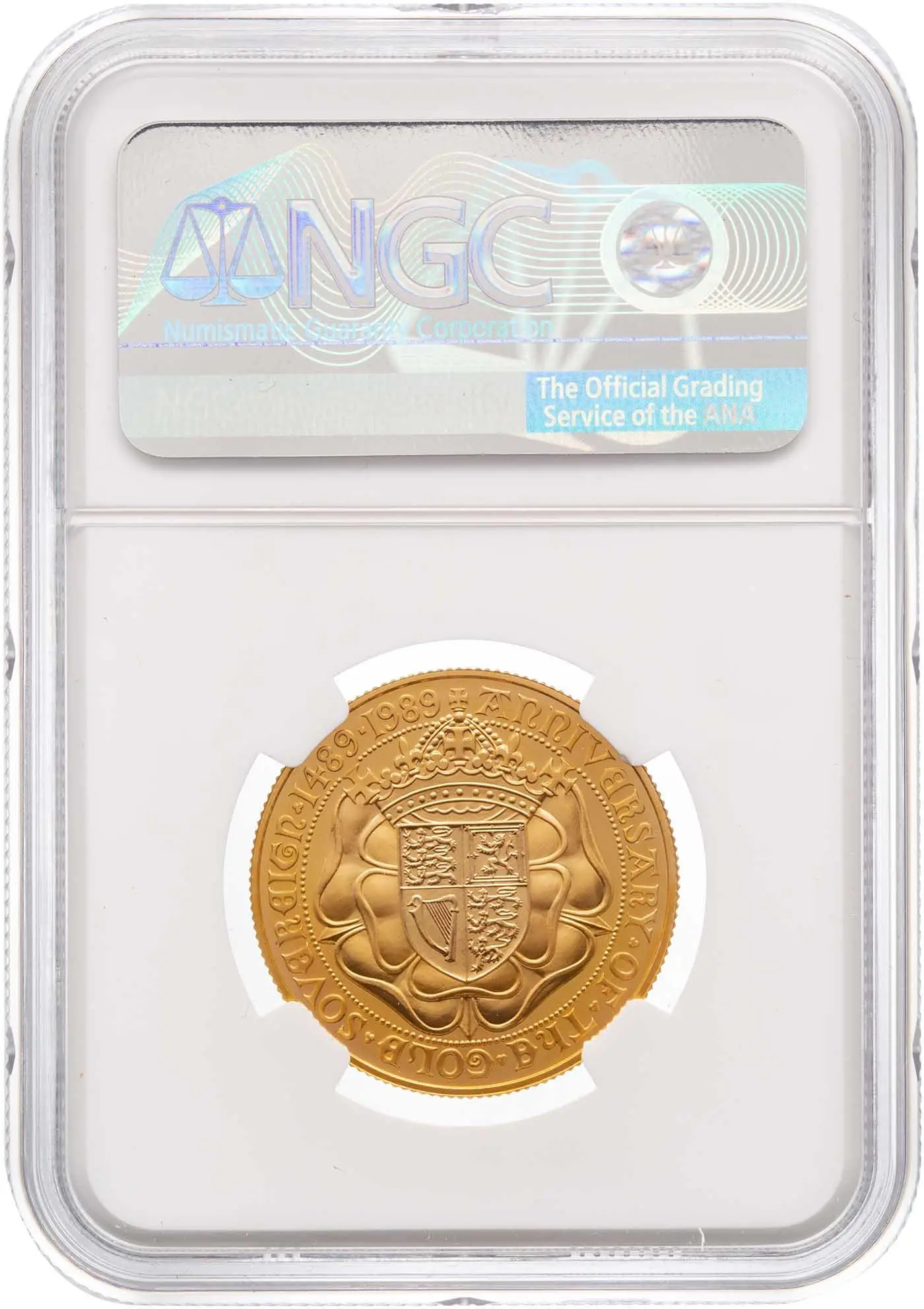 1989 Gold Double Sovereign Elizabeth II 500th Anniv | Chards