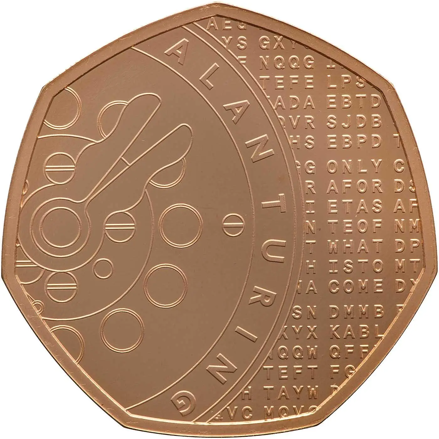 2022 Gold Proof Alan Turing 50p Gold Proof Coin | Chards