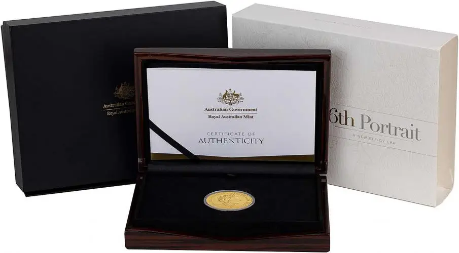 2019 Gold Proof 6th Portrait of QEII $200 Coin | Chards