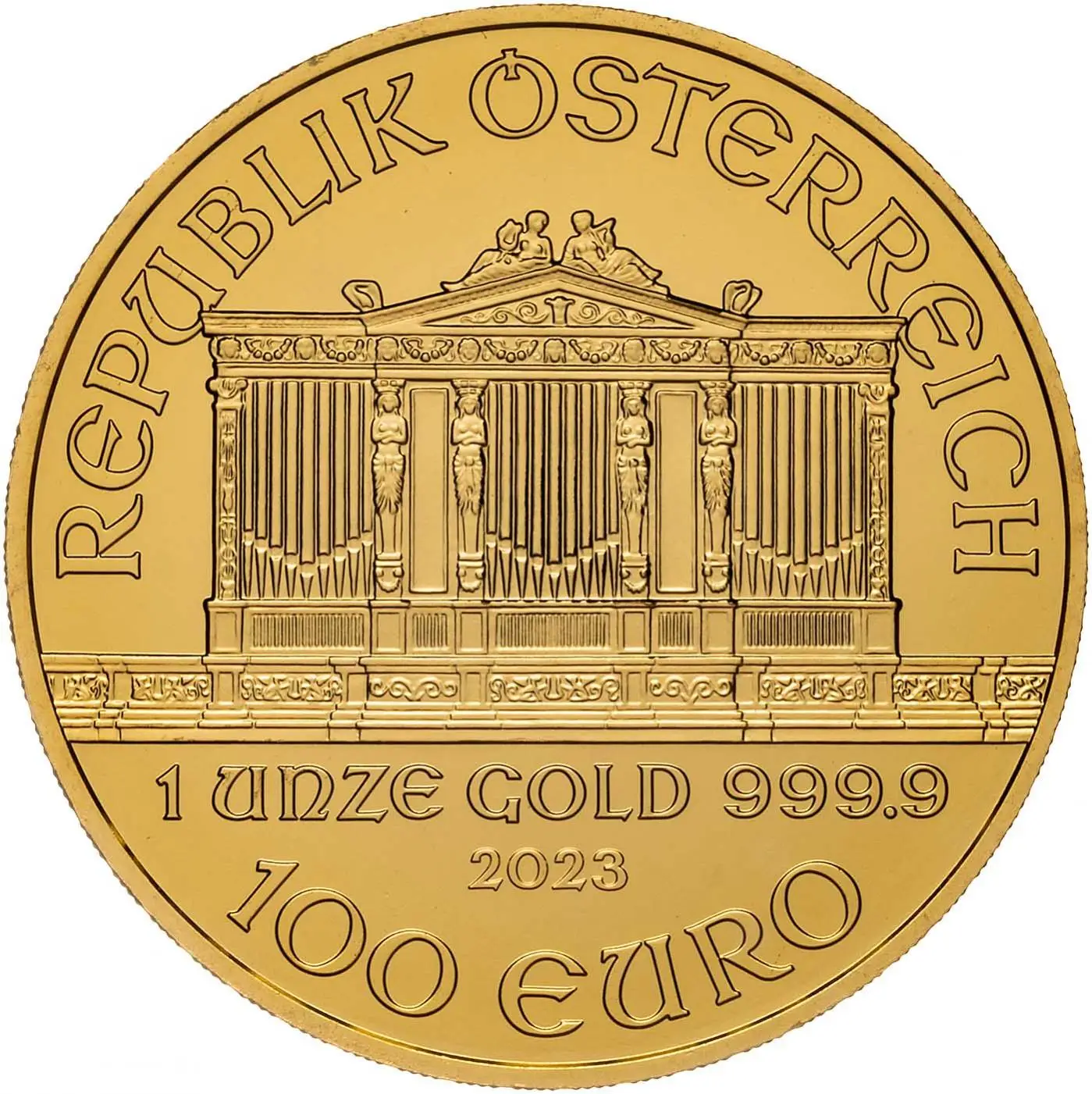 2023 Philharmonic Gold 1 oz Coin | Chards - From £1,690.53