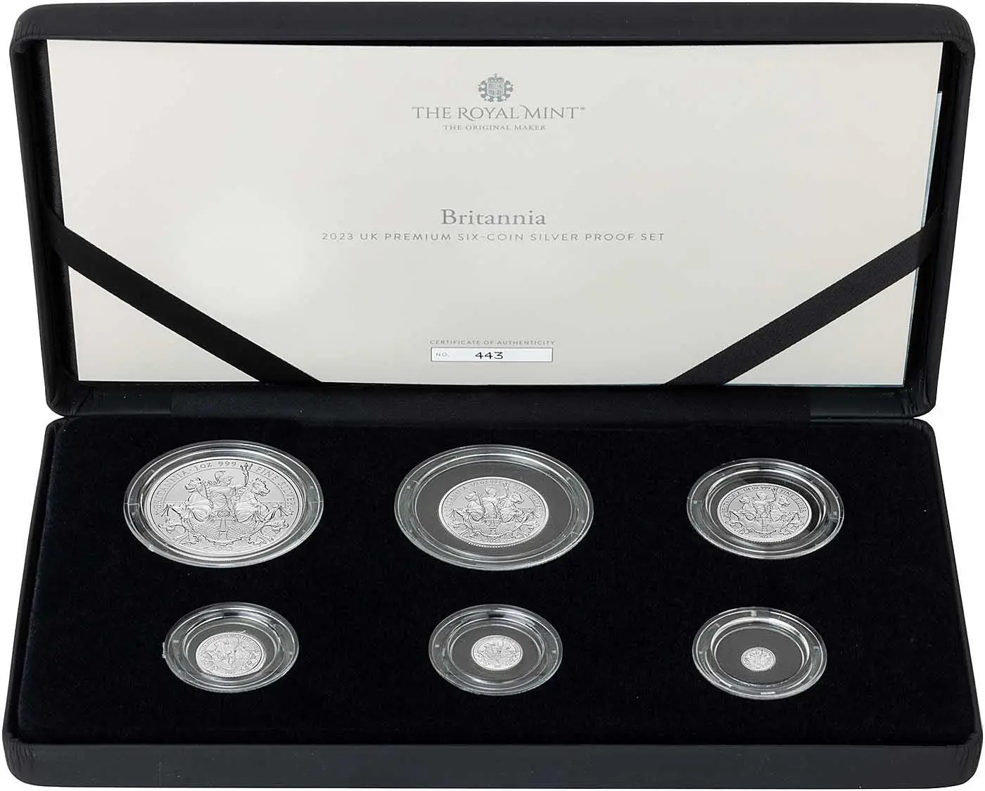 2023 SIlver Proof Britannia 6 Coin Set | Chards