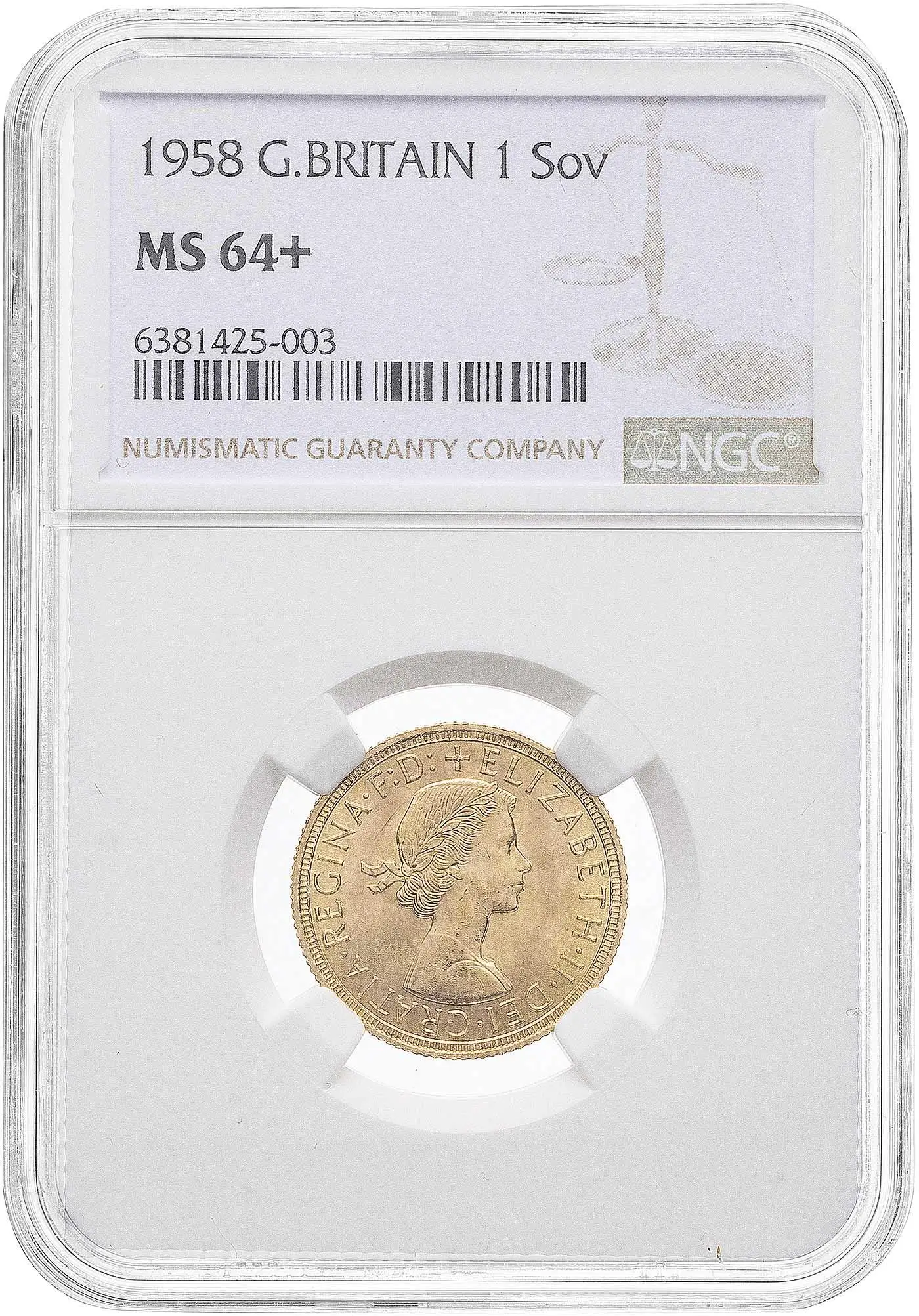 1958 Elizabeth II Gold Sovereign | Chards - £532.28