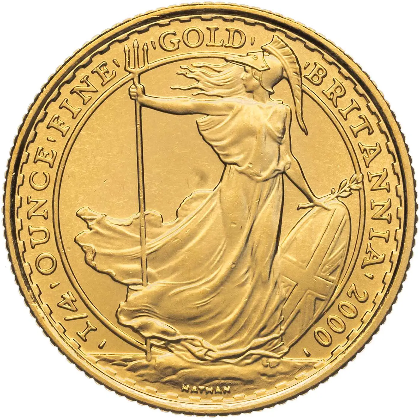 2000 Gold 0.25 Ounce Britannia Coin | Chards - £458.38