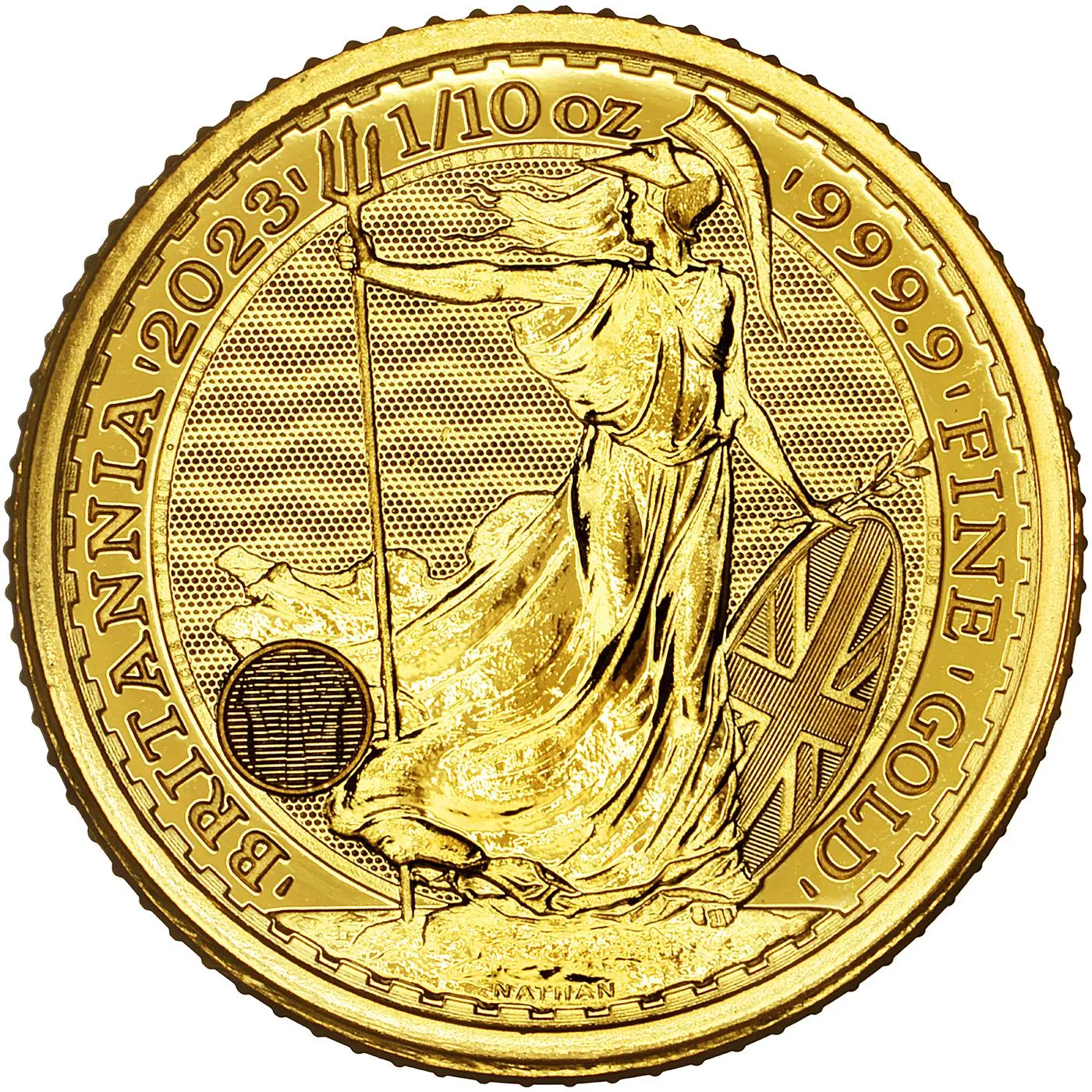 2023 KCIII 1/10 Ounce Gold Britannia Bullion Coin | Chards
