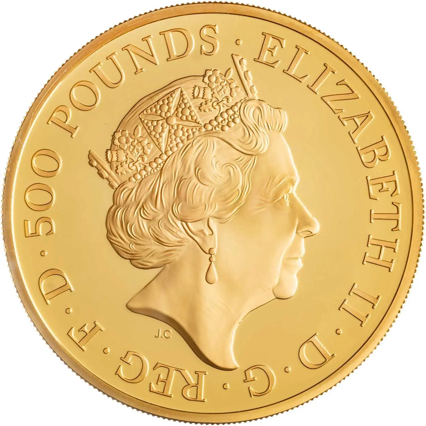 2020 Gold Proof 5 Ounce Britannia Royal Mint Coin Chards