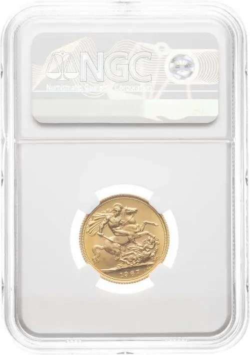 1967 Gold Sovereign NGC Graded MS-64+ | Chards