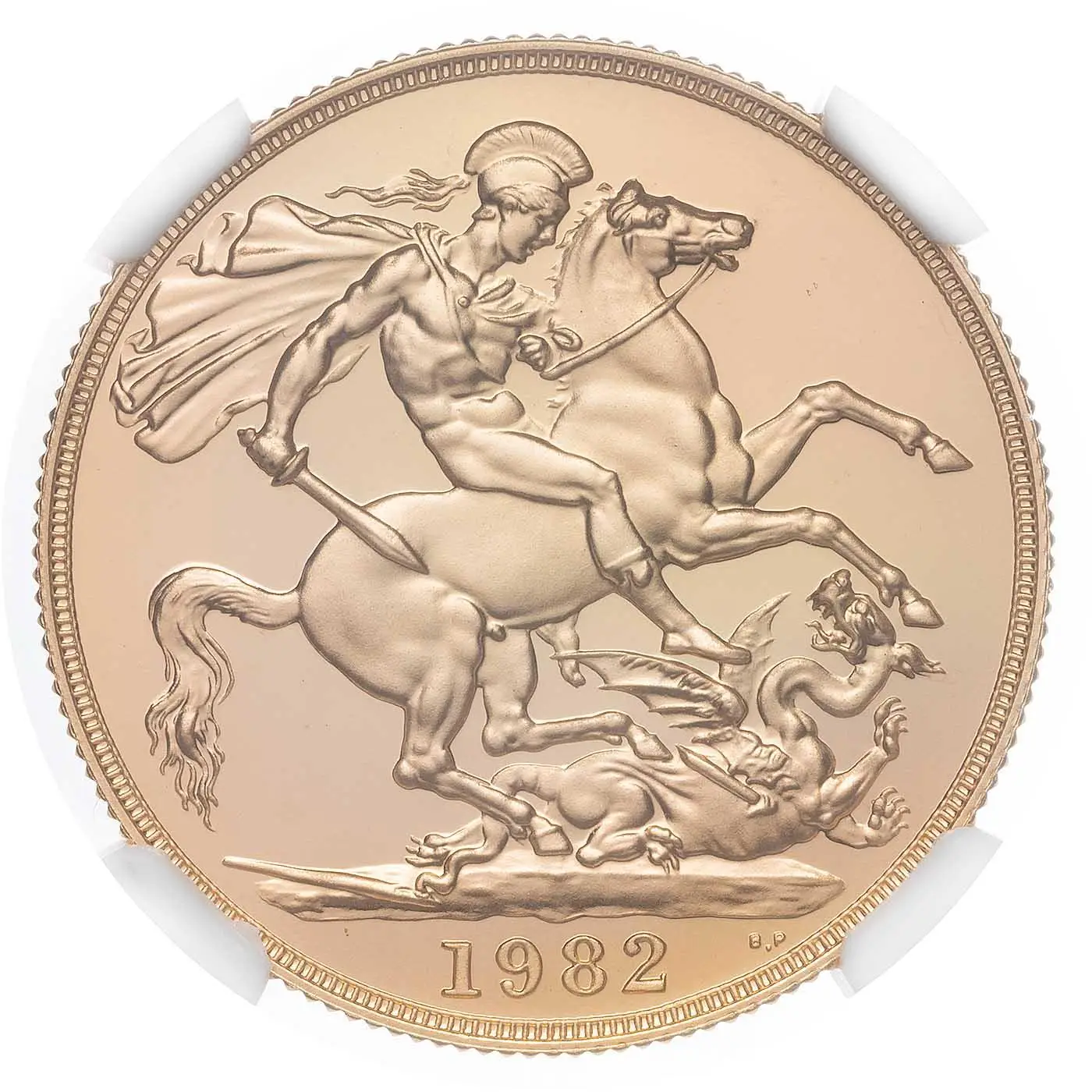 1982 Gold Double Sovereign NGC PF 70 ULTRA CAMEO | Chards