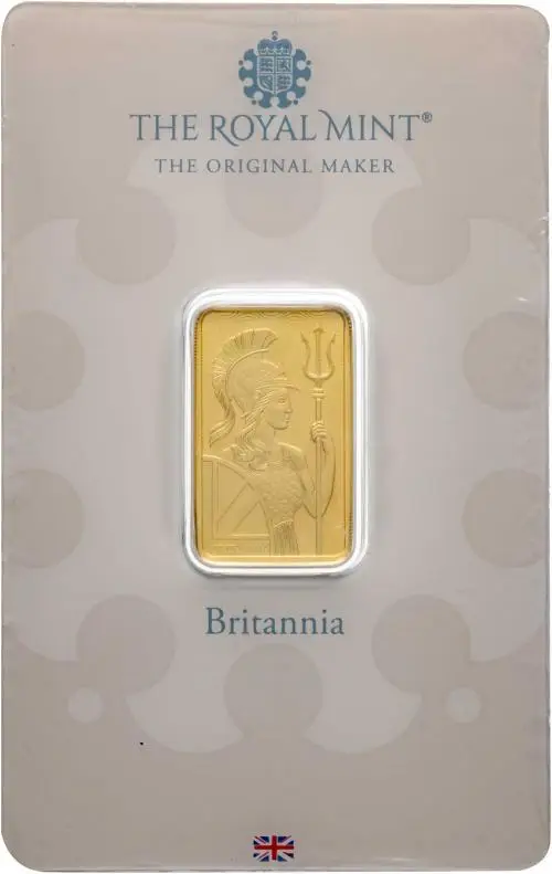 10 Gram Royal Mint Britannia Gold Bars Pre-Owned | Chards