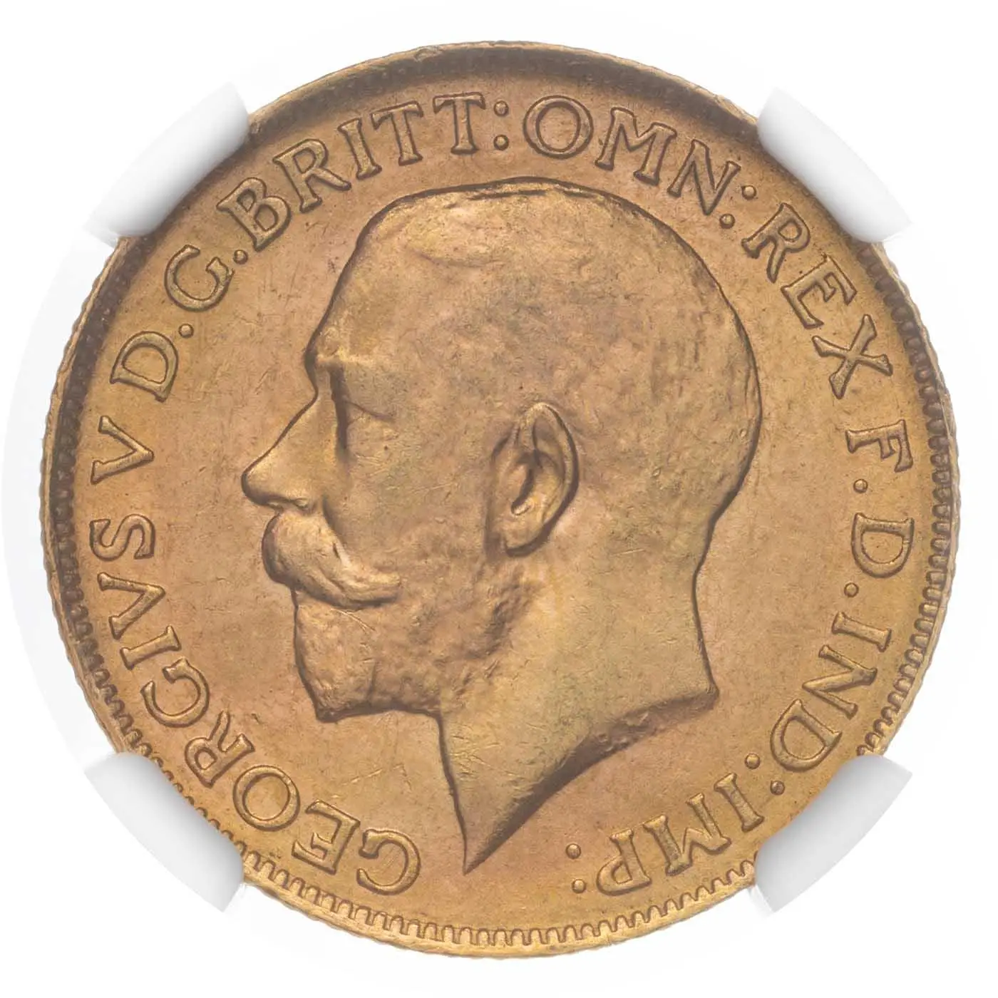 1920 Gold Sovereign George V Perth NGC Graded | Chards