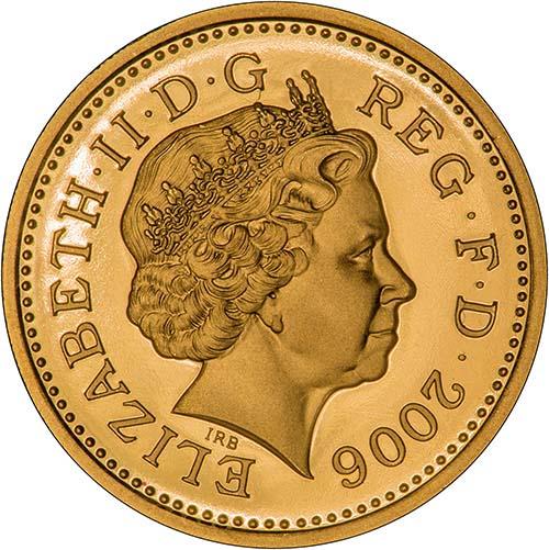 Buy a 2006 Egyptian Arch Bridge £1 Gold Proof | Chard