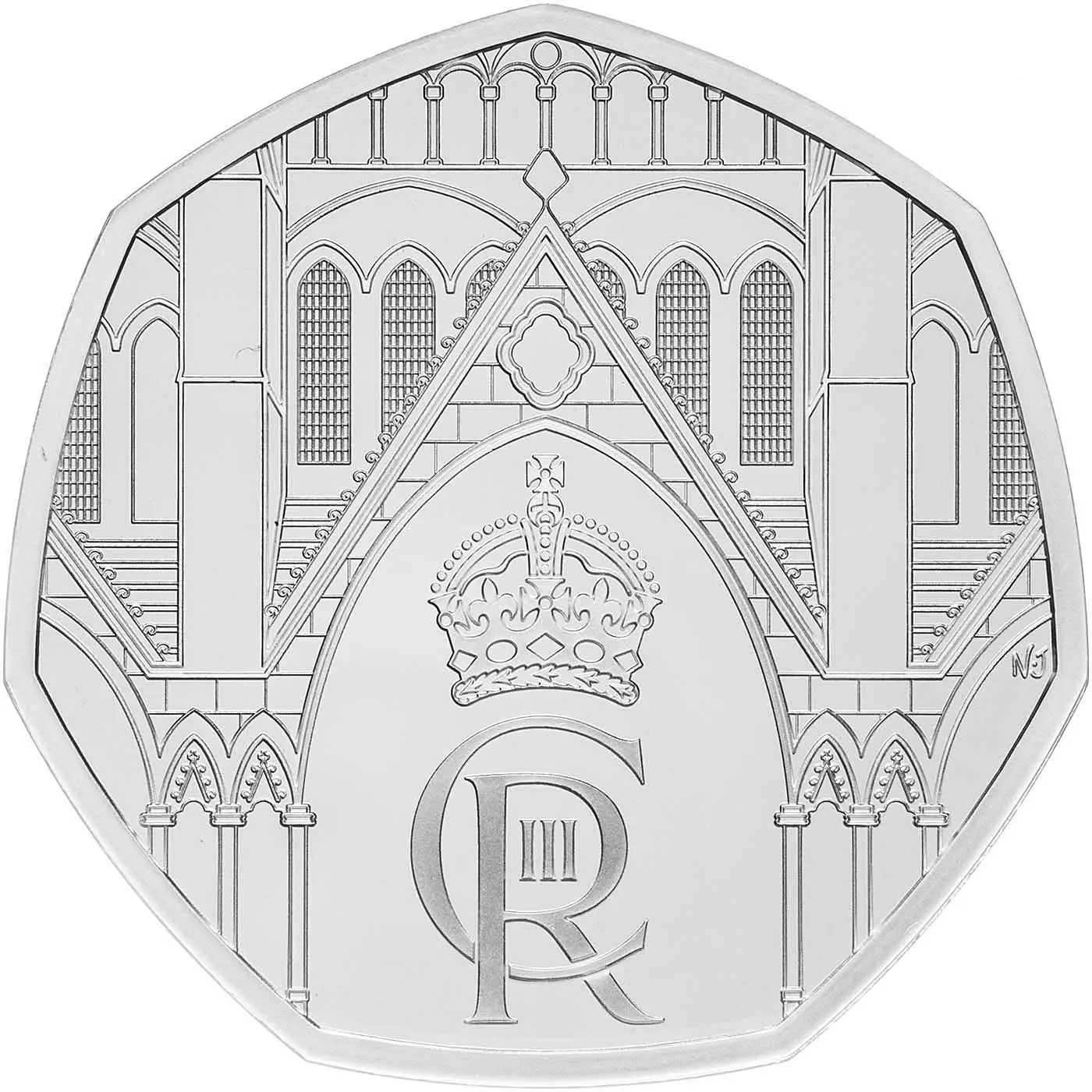2023 KCIII Coronation Silver Proof 50p Coin | Chards