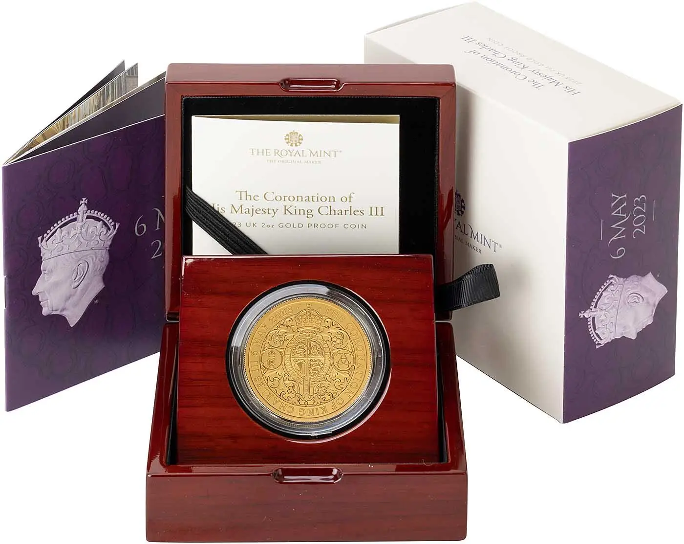 2023 Royal Mint 2 Ounce KCIII Coronation Gold Coin | Chards