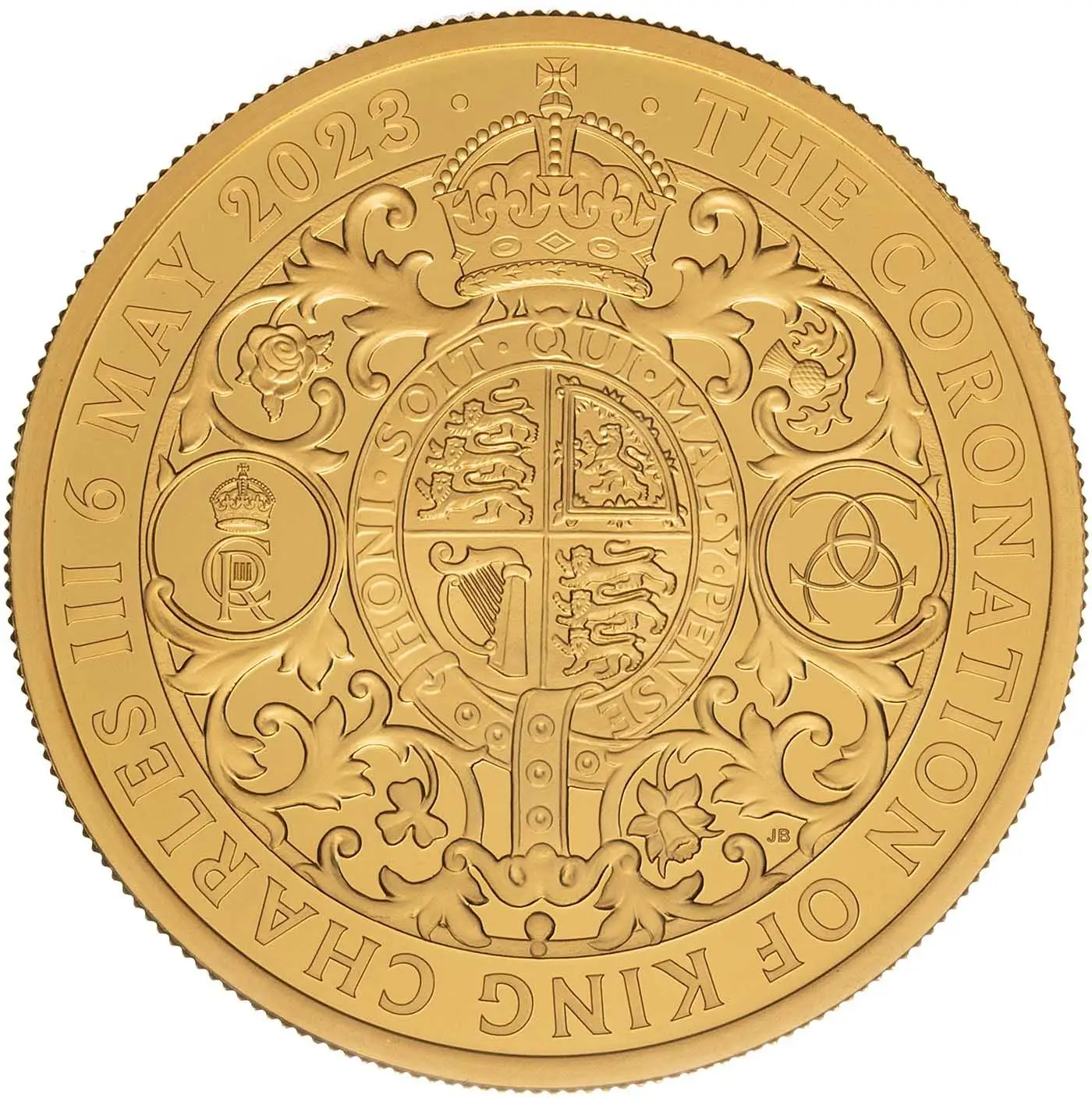 2023 Royal Mint 2 Ounce KCIII Coronation Gold Coin | Chards