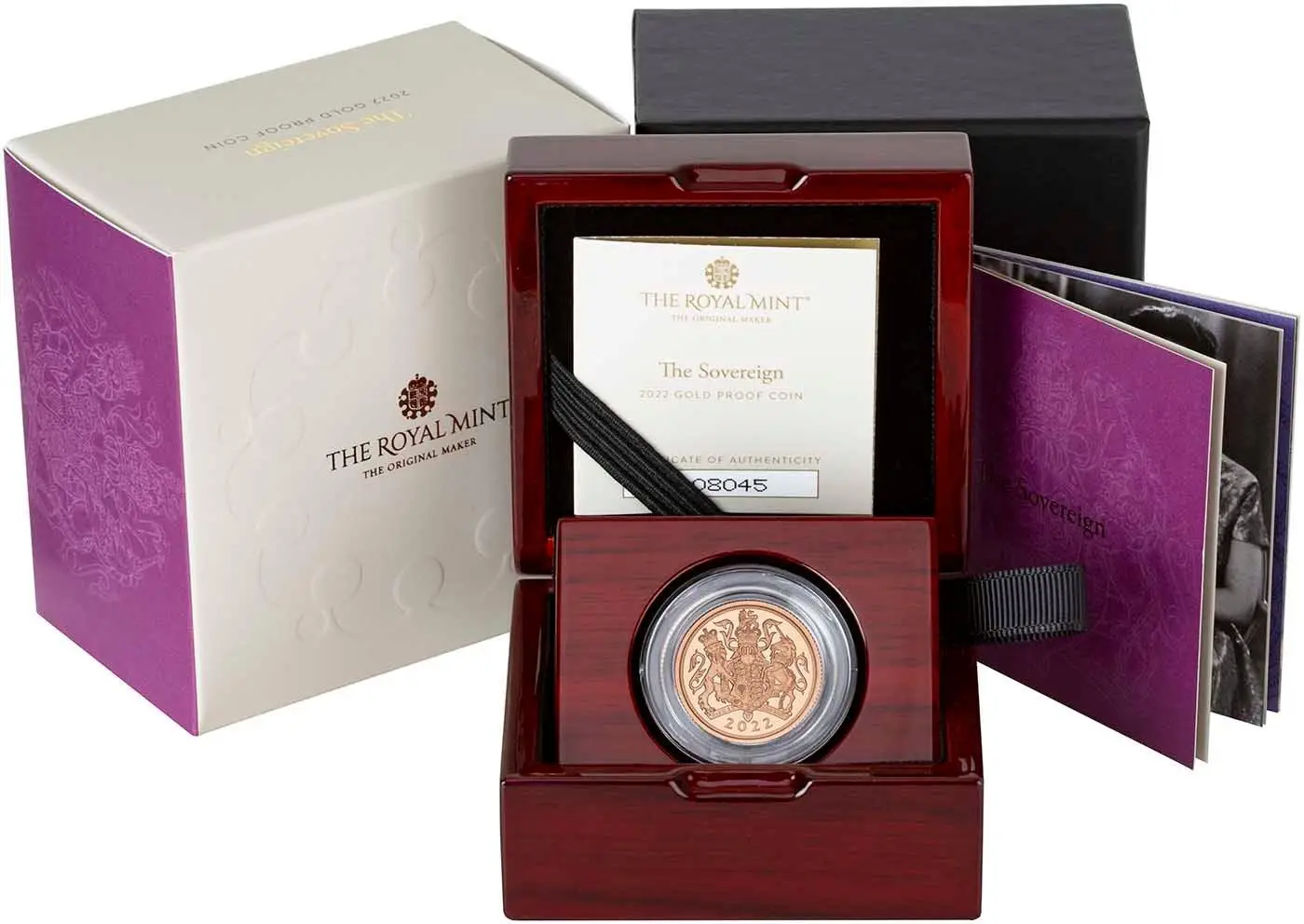 2022 QEII & KCIII Proof Sovereign 2-Coin Bundle | Chards