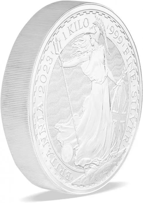 2023 KCIII 1kg Silver Britannia Bullion Coin | Chards
