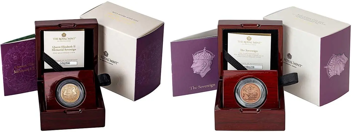 2023 KCIII & QEII Proof Sovereign Bundle | Chards