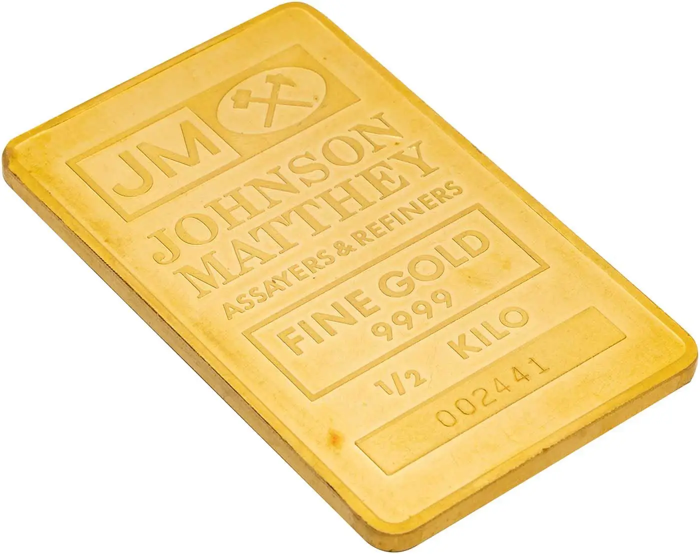 Johnson Matthey Half Kilo Gold Bar Pre-Owned | Chards