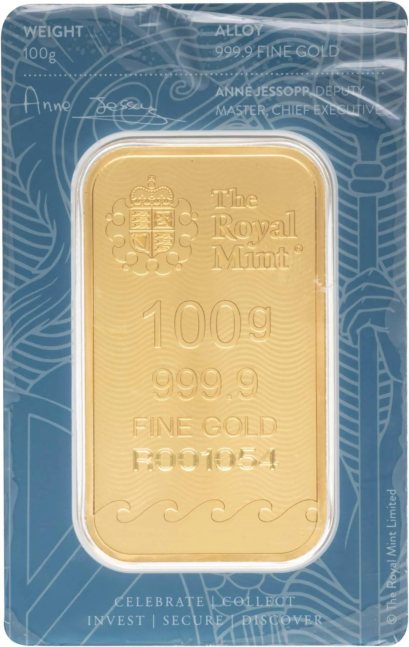 100g Minted Gold Bullion Britannia Bar Pre-Owned | Chards
