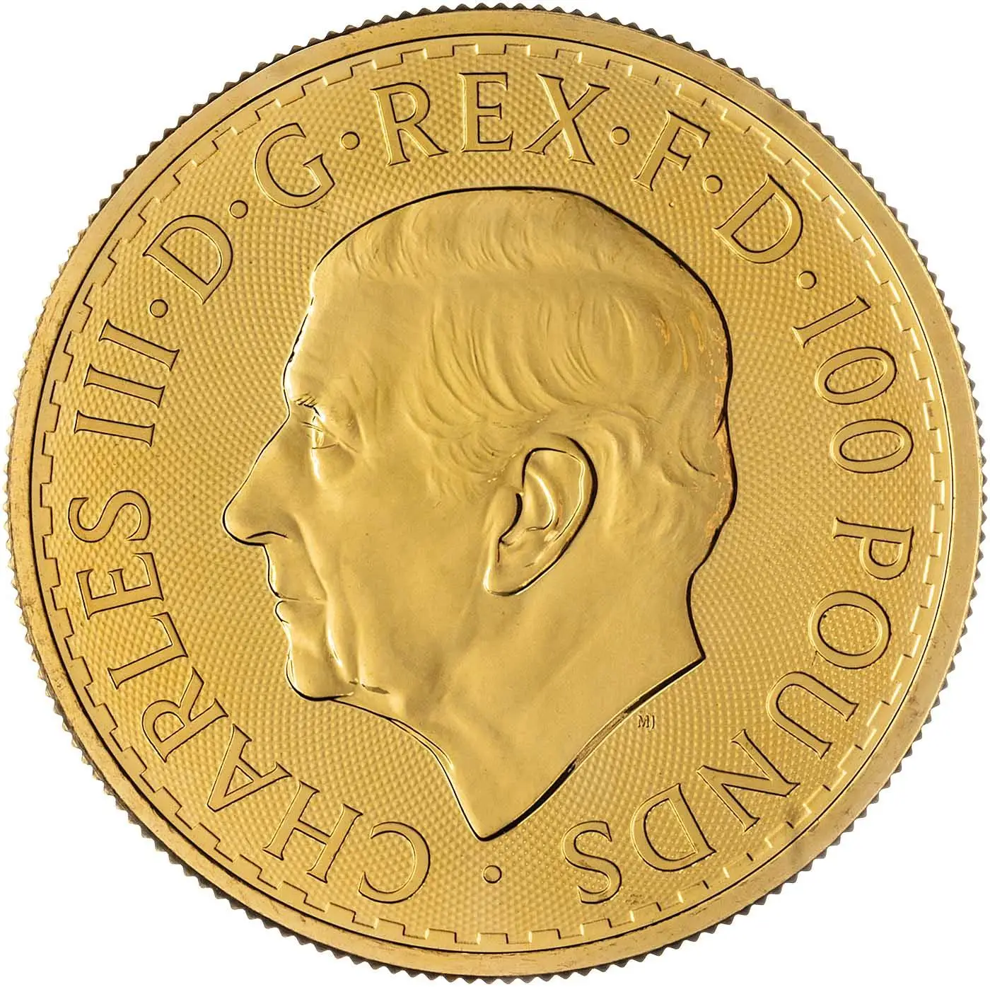 2024 Gold Britannia 1 oz KCIII Coin - 10 Coin Tube | Chards