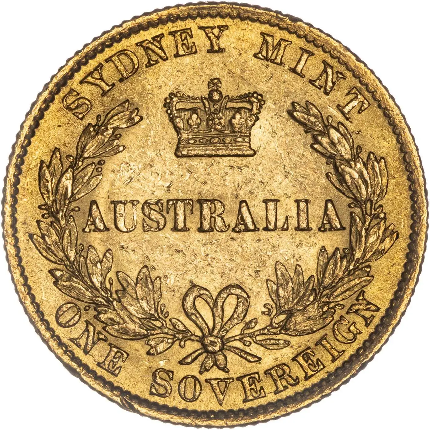 1866 Gold Full Sovereign Victoria Coin Australia | Chards