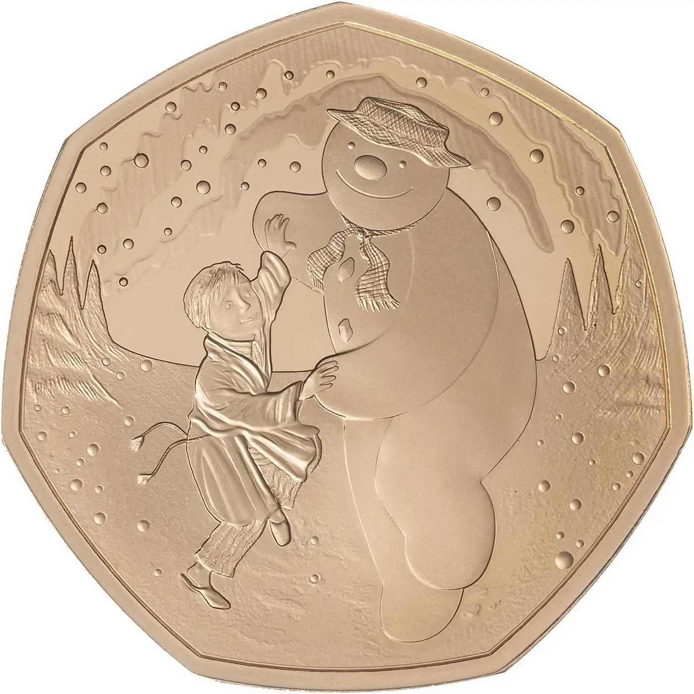 2023 Snowman Gold Proof 50p Coin | Chards - £1,220.00