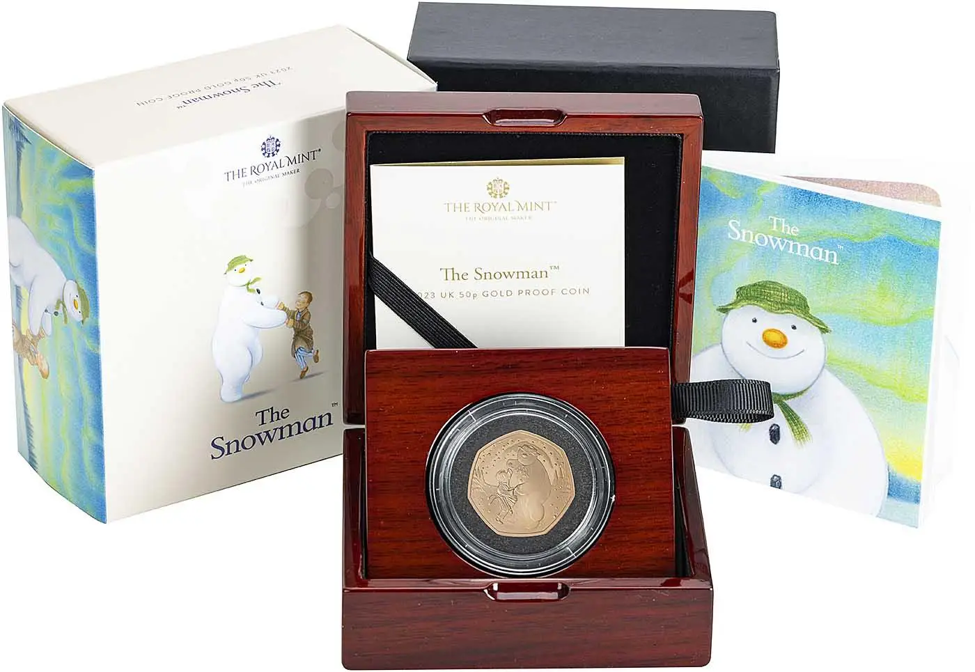 2023 Snowman Gold Proof 50p Coin | Chards - £1,220.00