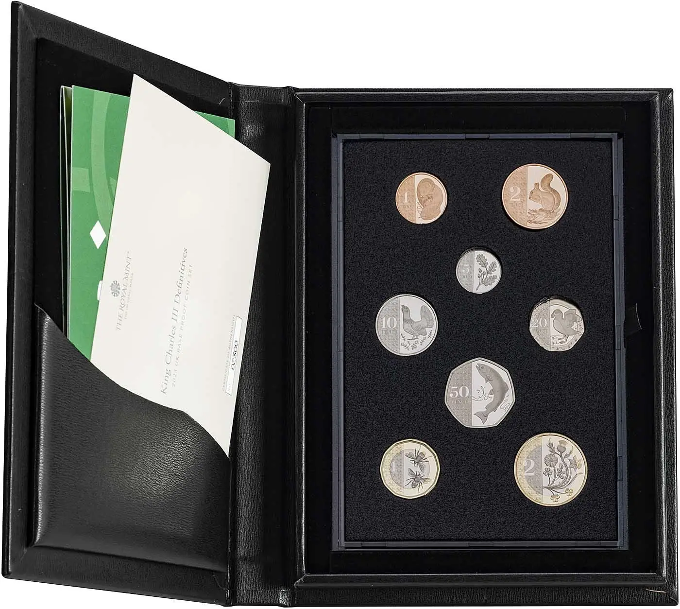 2023 KCIII Definitive Annual Base Proof 8 Coin Set | Chards