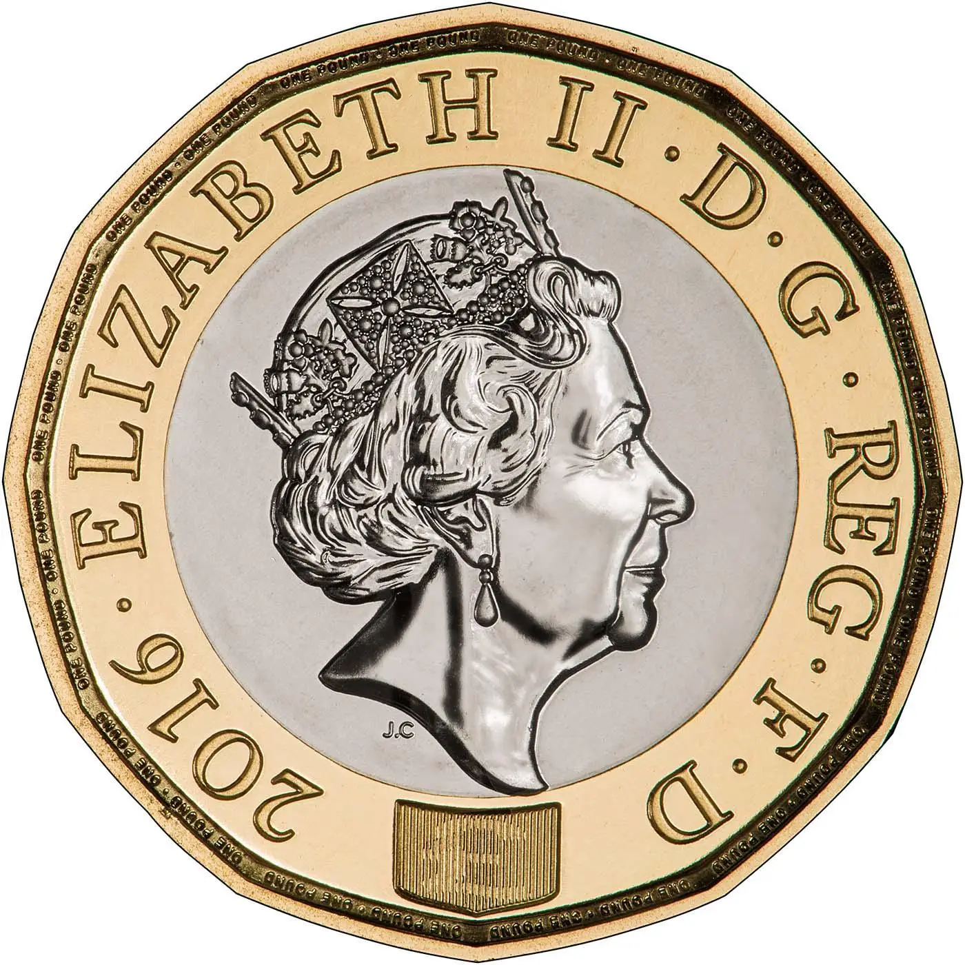 Buy a 2016 Farewell and Nations of the Crown £1 BU | Chard