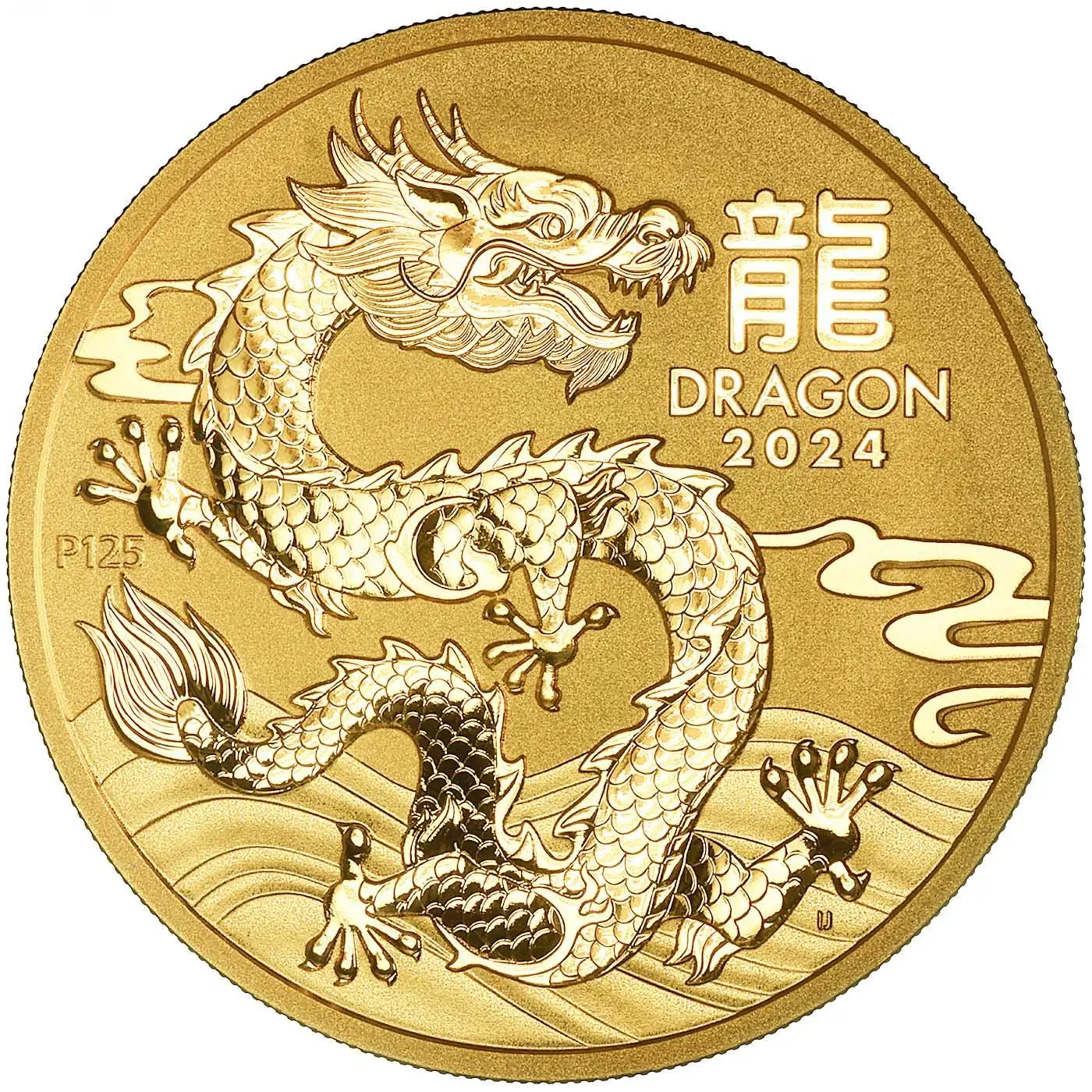 2024 Lunar Dragon 2 oz Gold Coin | Chards - From £3,968.66