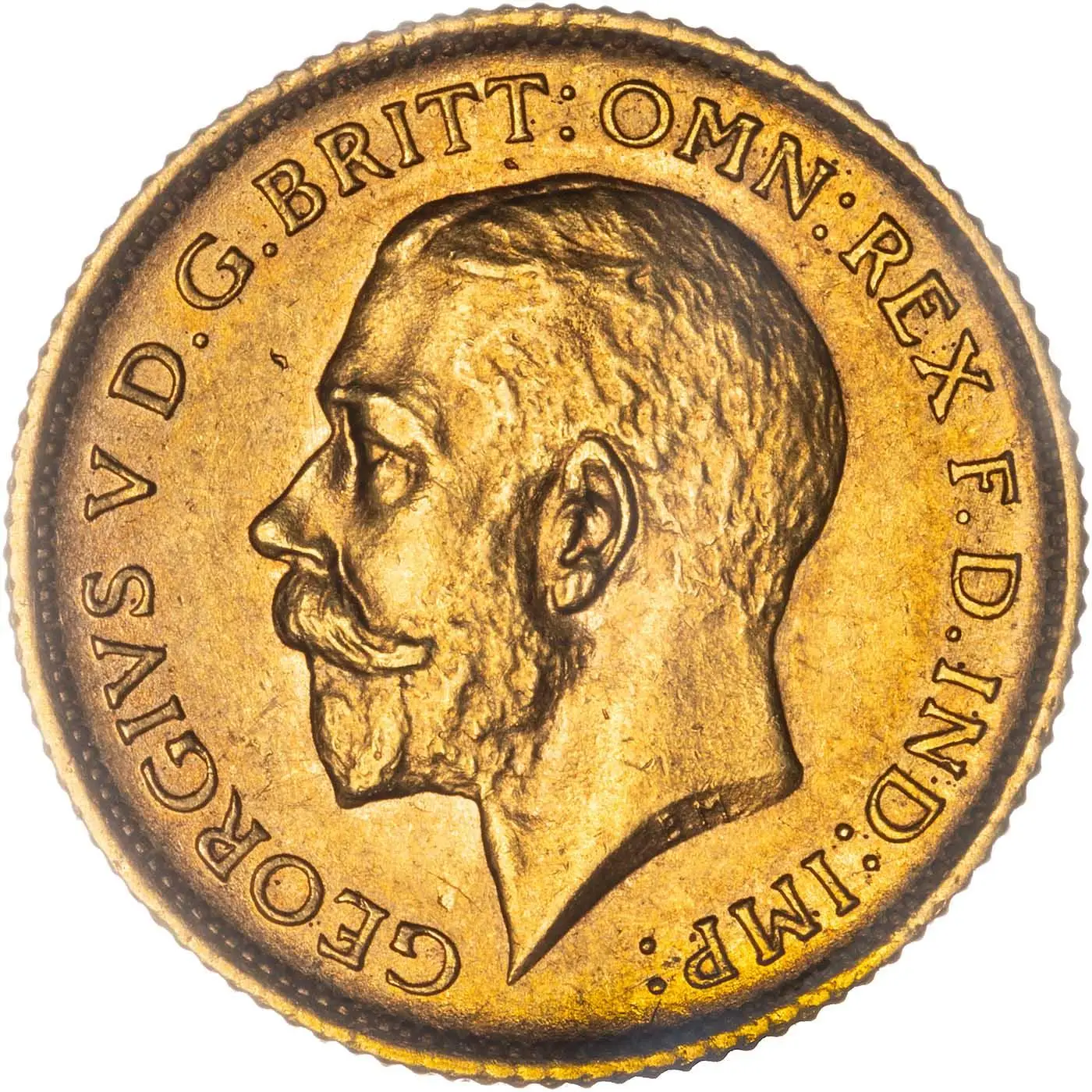 1915 Gold Half Sovereign George V Sydney | Chards
