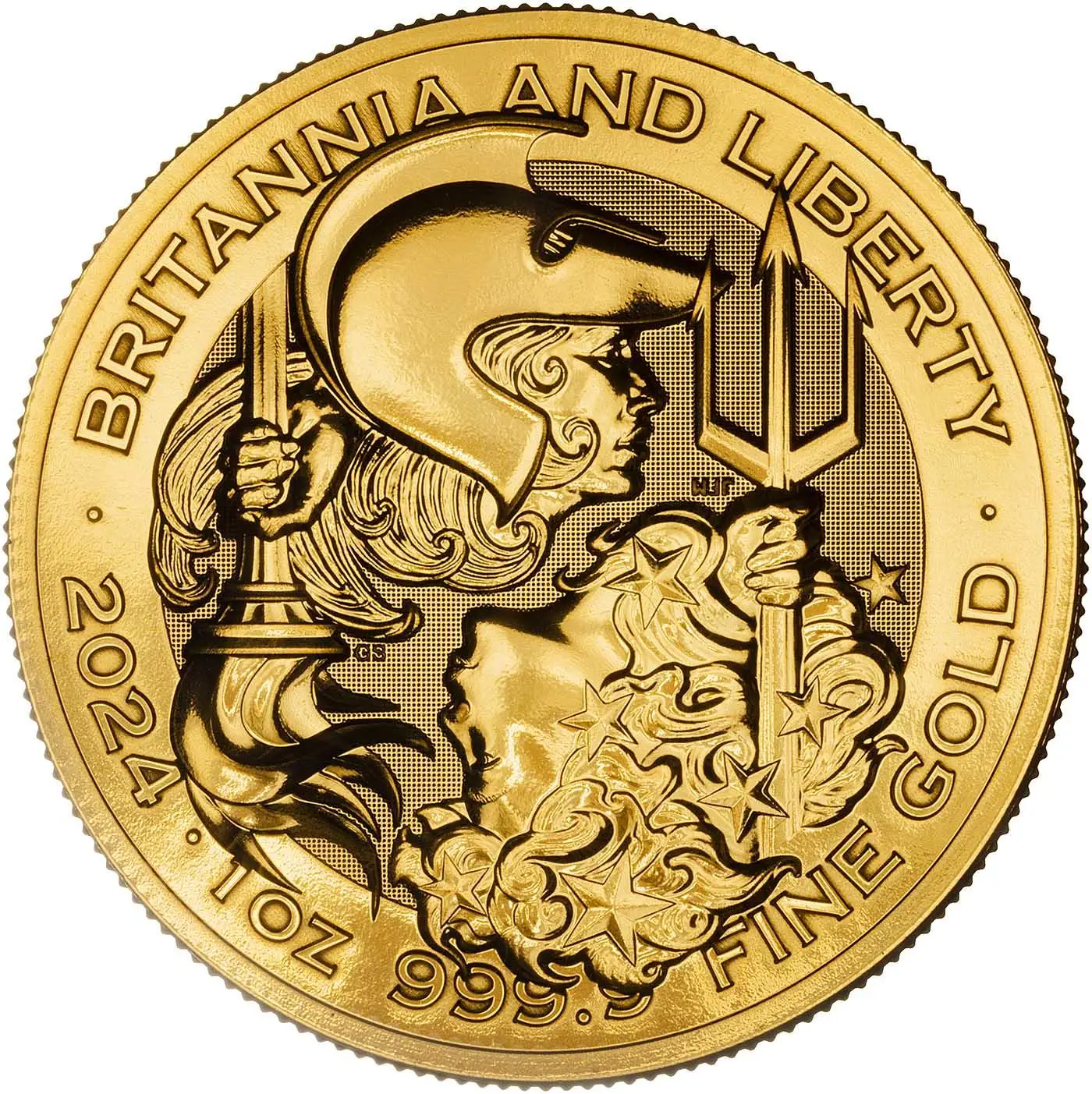 2024 1oz Britannia & Liberty Gold Bullion Coin | Chards