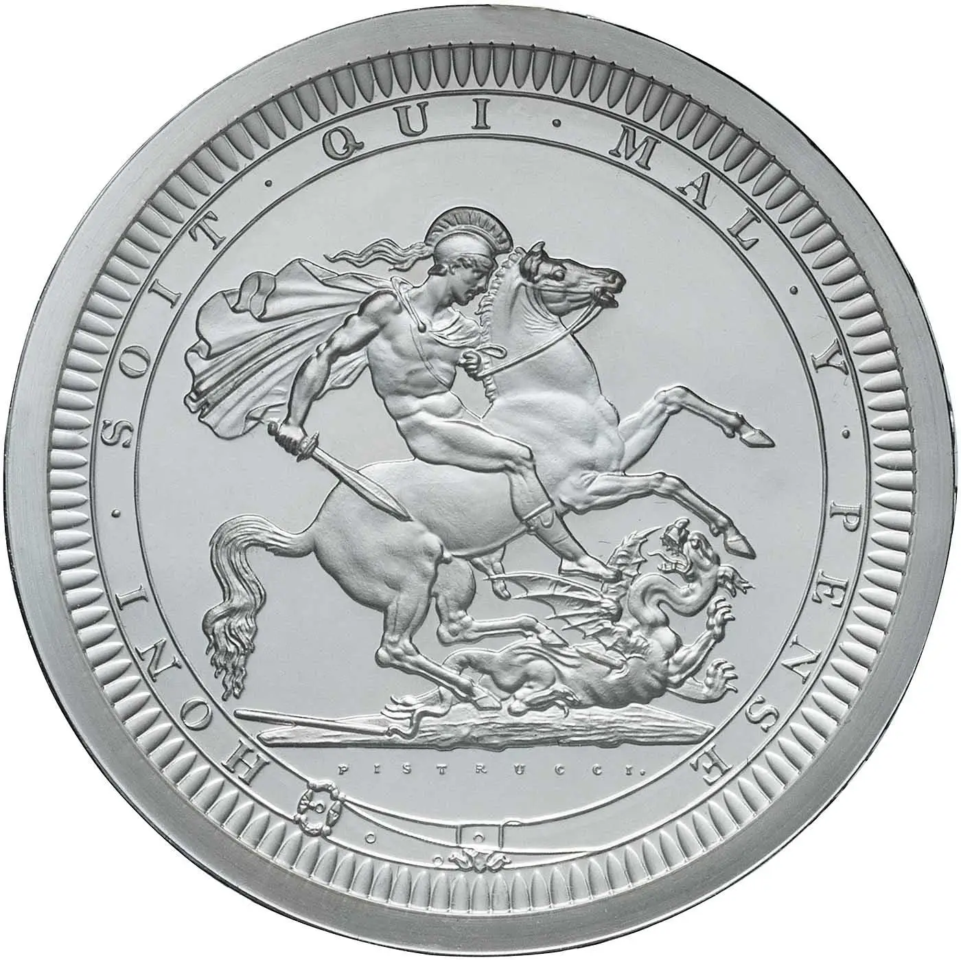 2024 Great Engravers St George 2 oz Silver Coin | Chards
