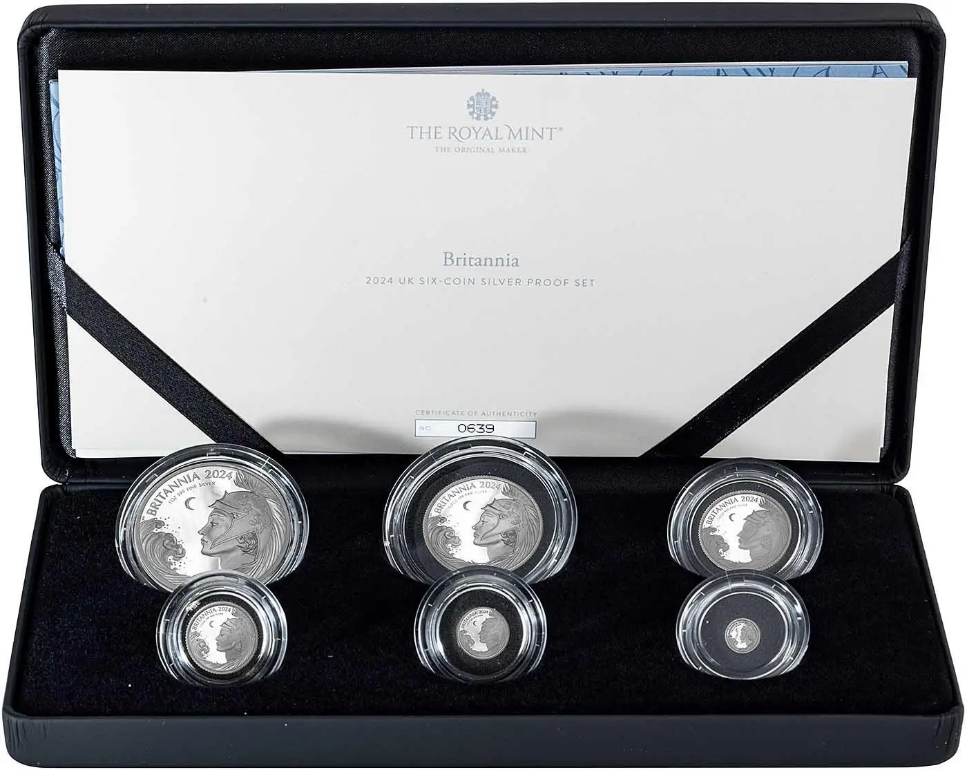 2024 Silver Proof Britannia - 6 Coin | Chards - £250.00