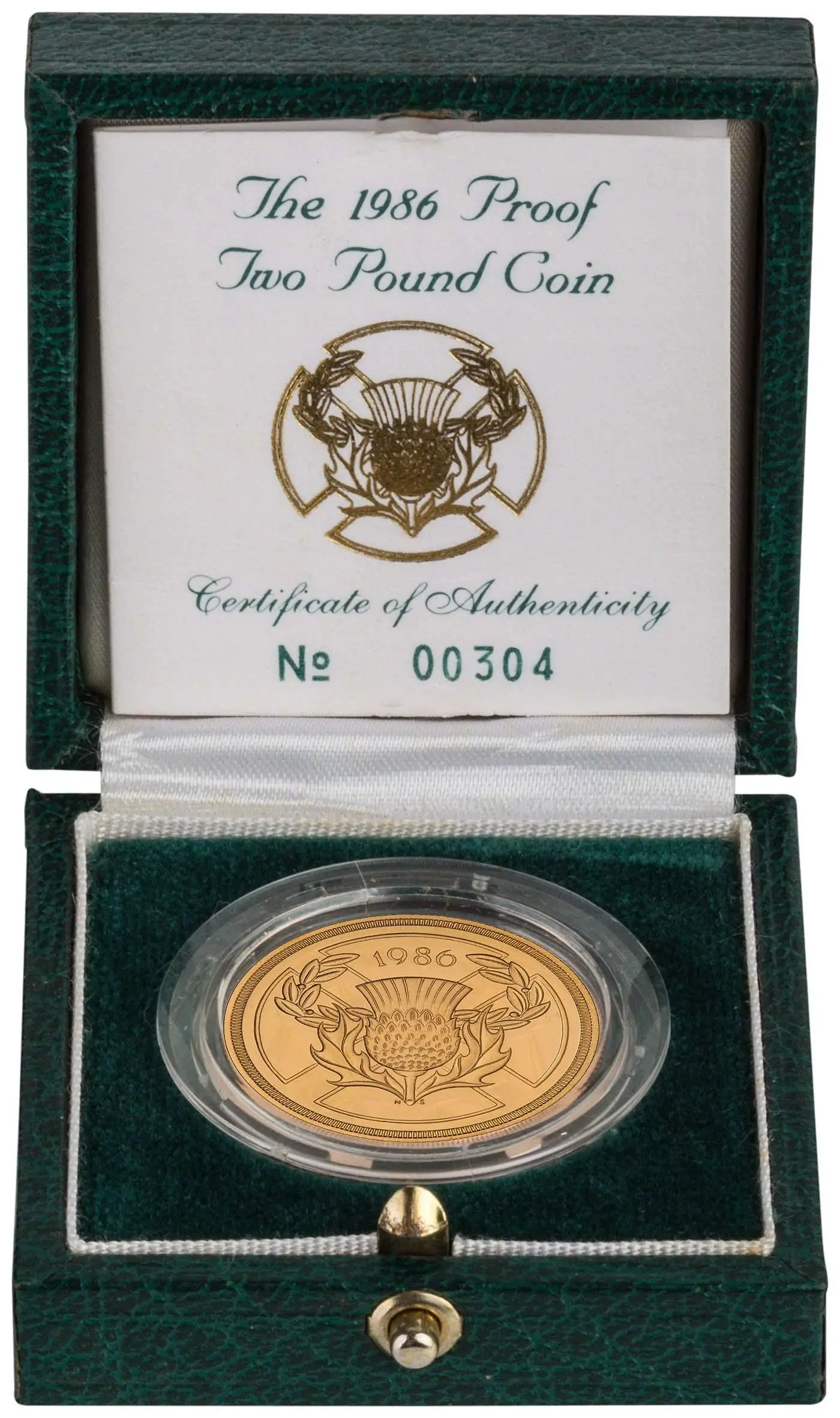 1986 Commonwealth Games £2 Gold Proof Coin | Chard