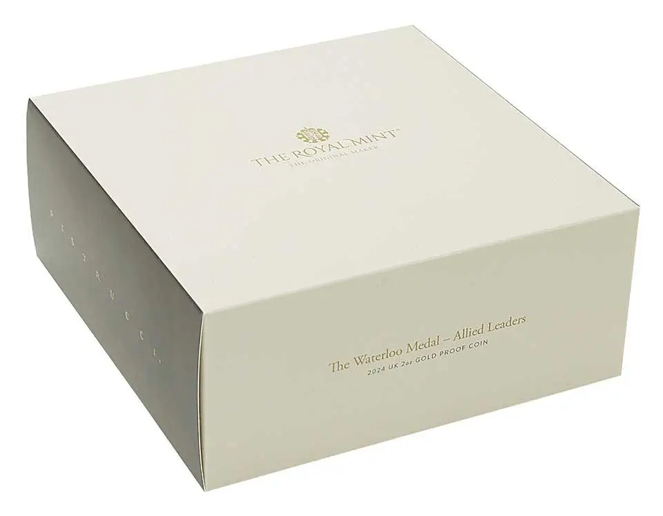 2024 Pistrucci's Waterloo Medal 2oz Gold Proof Coin | Chards